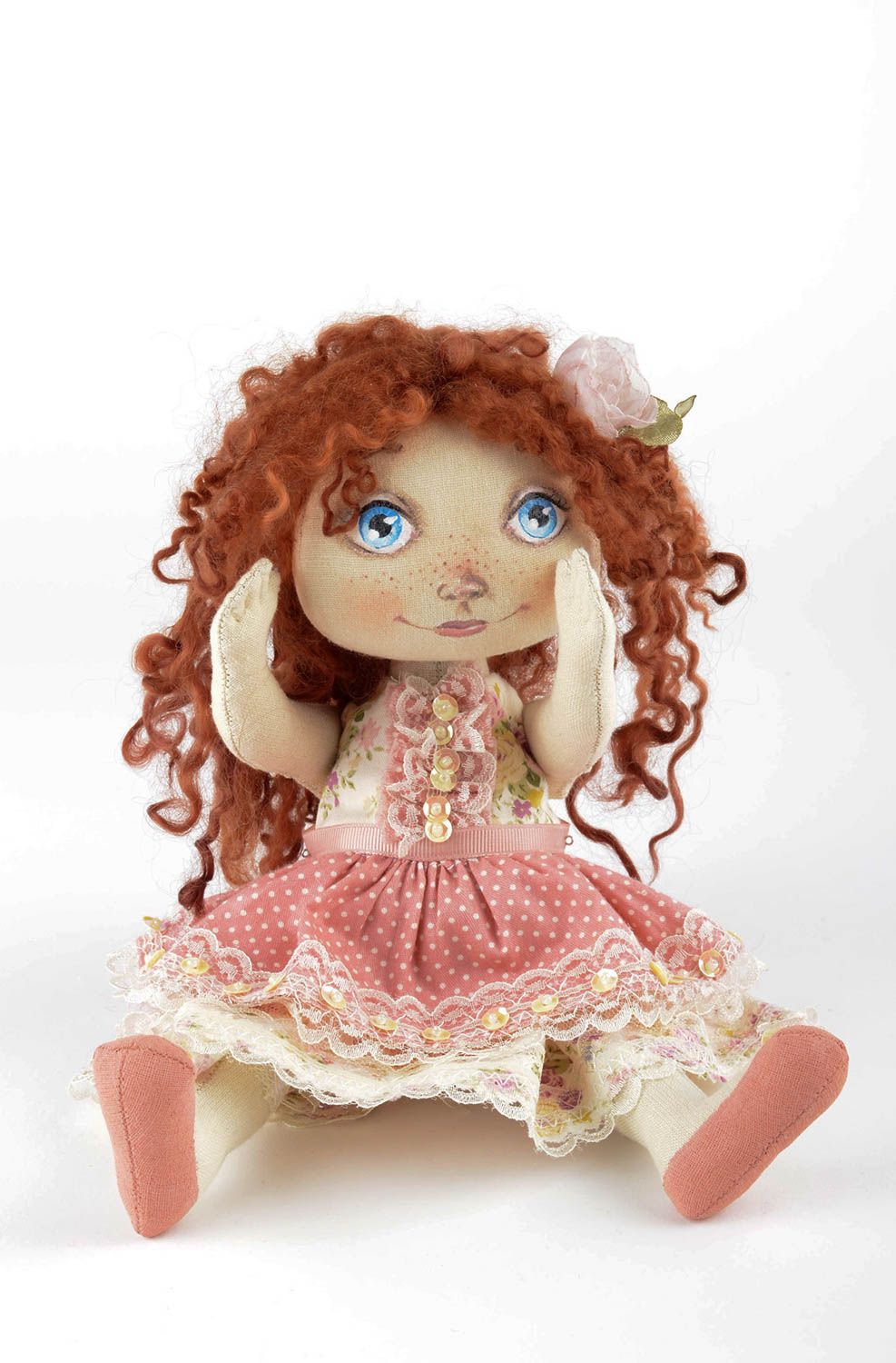 BUY Beautiful handmade rag doll best toys for kids stuffed soft toy ...